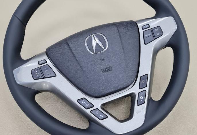 Перетяжка руля Acura MDX в натуральную кожу в Воронеже